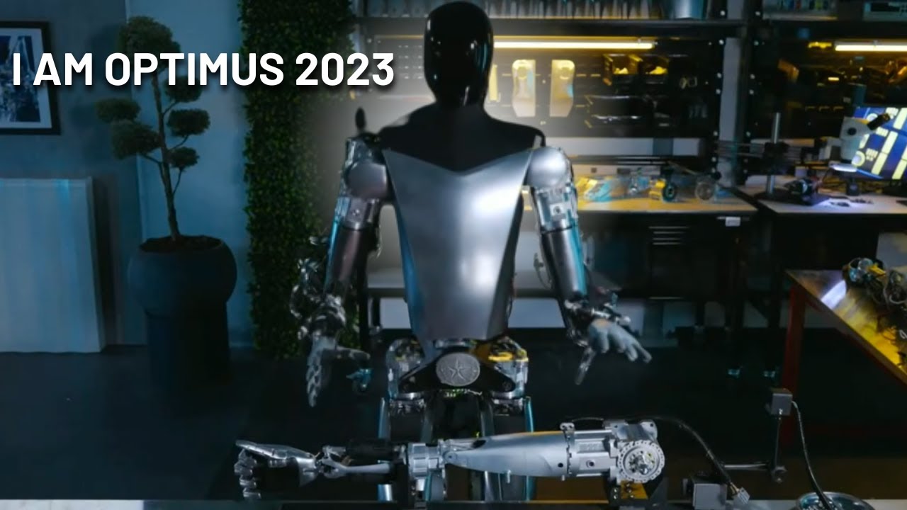 OMG! New Tesla Optimus Bot 2023 is so cool | Tesla Investor Day | # ...