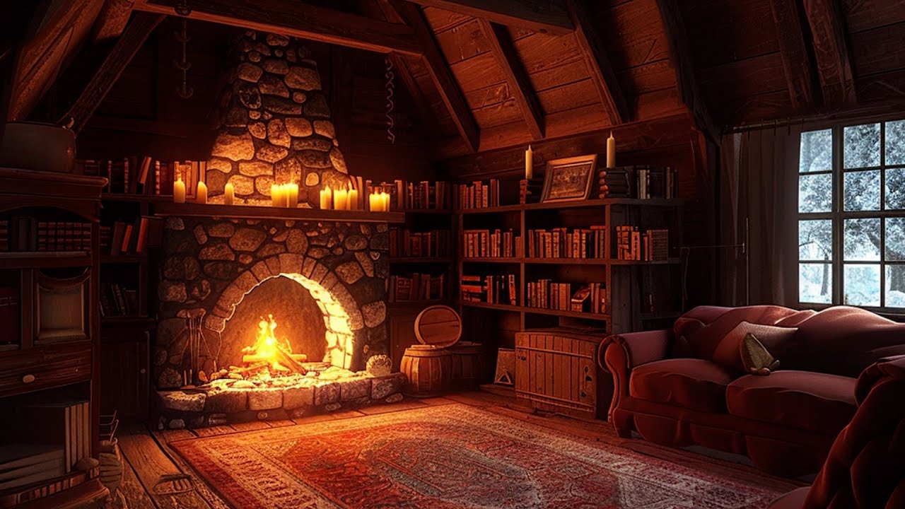 Fireplace Sounds For Sleep | Improve Sleep Quality with Relaxing Sounds ...