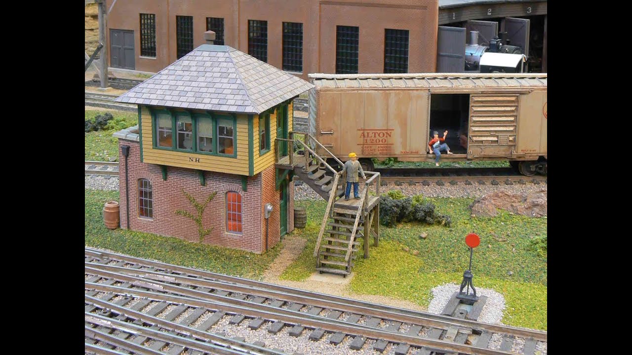 Interlocking Towers On Our Layouts - YouTube