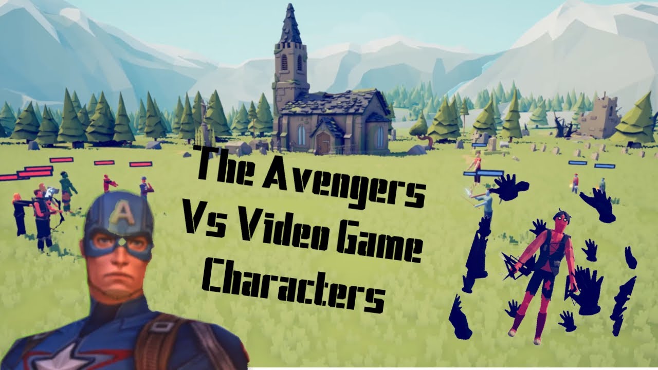 Avengers Vs Video Game Characters Tabs - YouTube