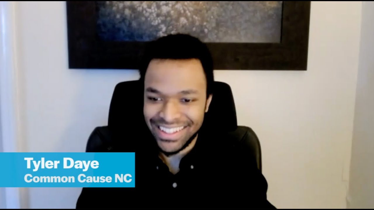 Tyler Daye and the work to end gerrymandering in NC - YouTube