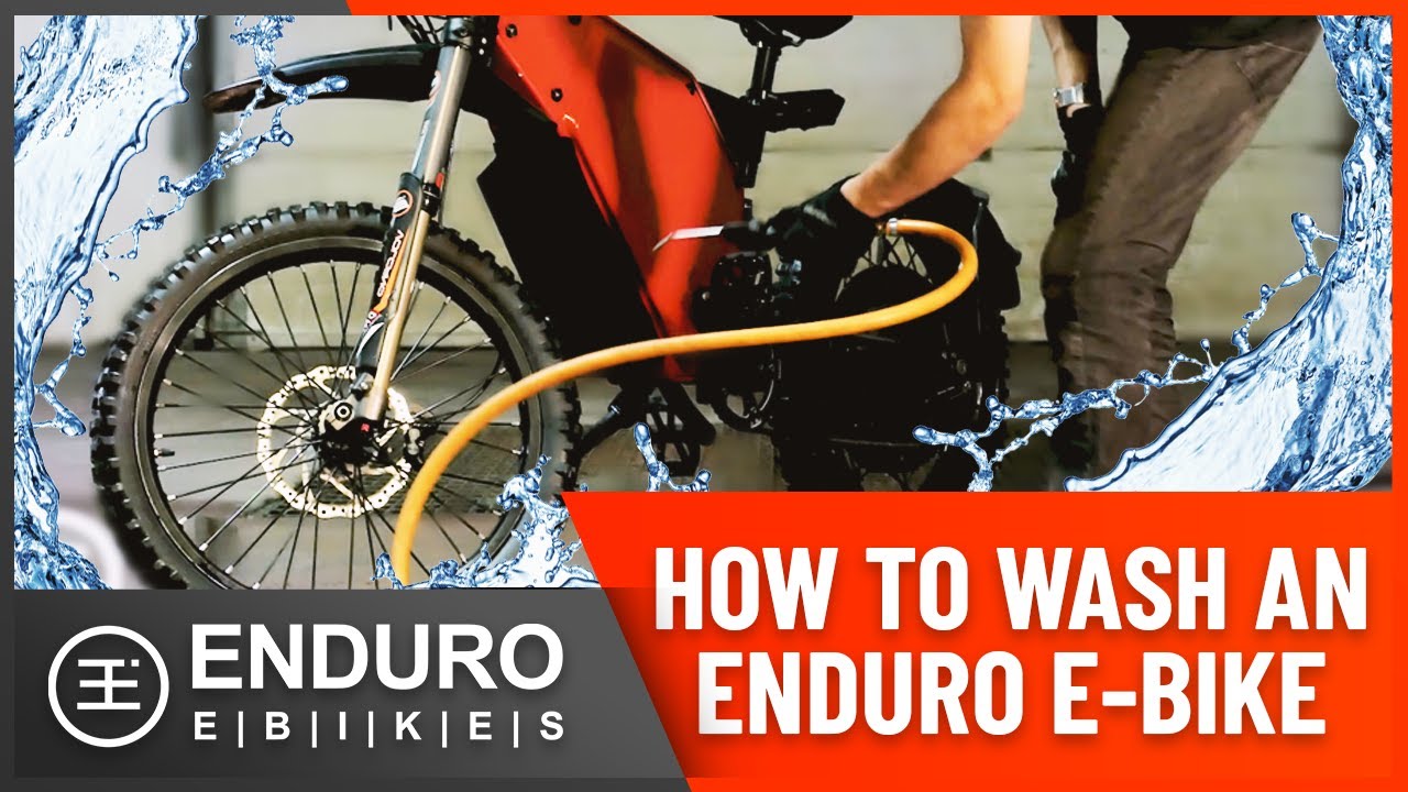 How to Clean Your Enduro E-Bike - YouTube