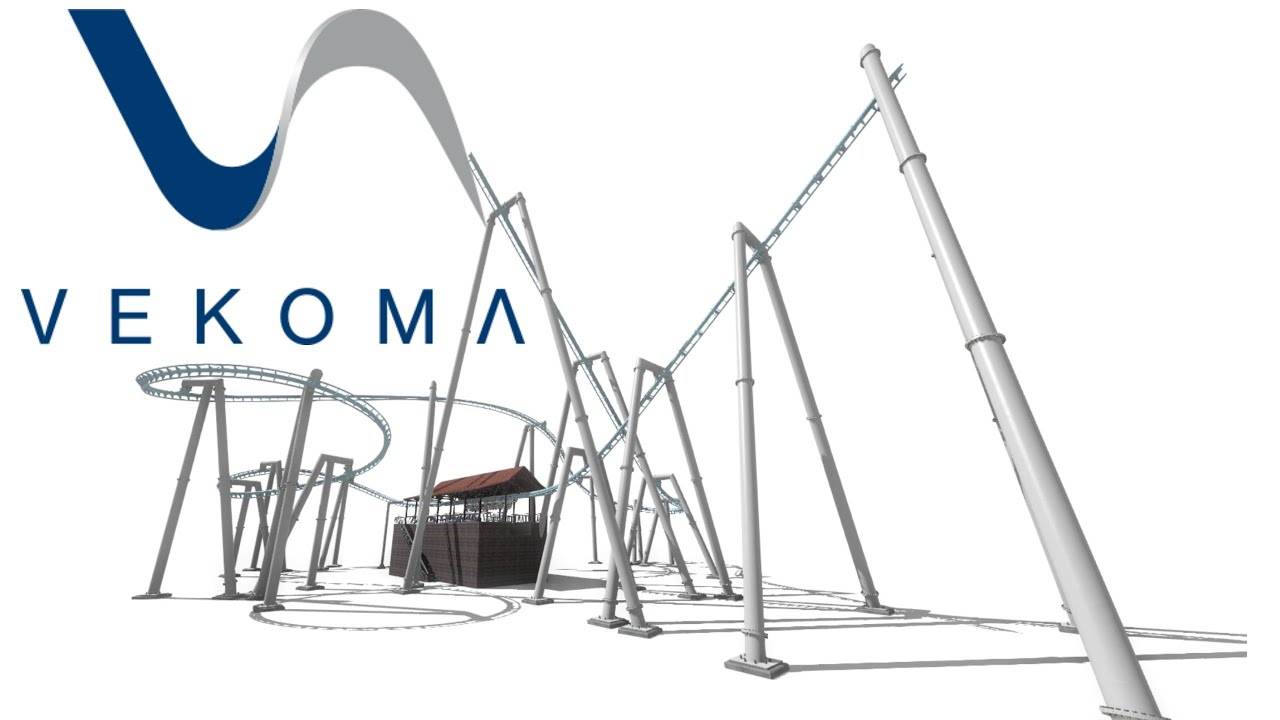 Modern Vekoma Family Inverted Boomerang Concept | No Limits 2 Roller ...