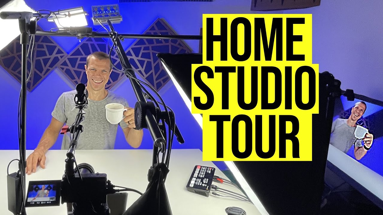 YouTube Studio Tour For A Review Channel! - YouTube