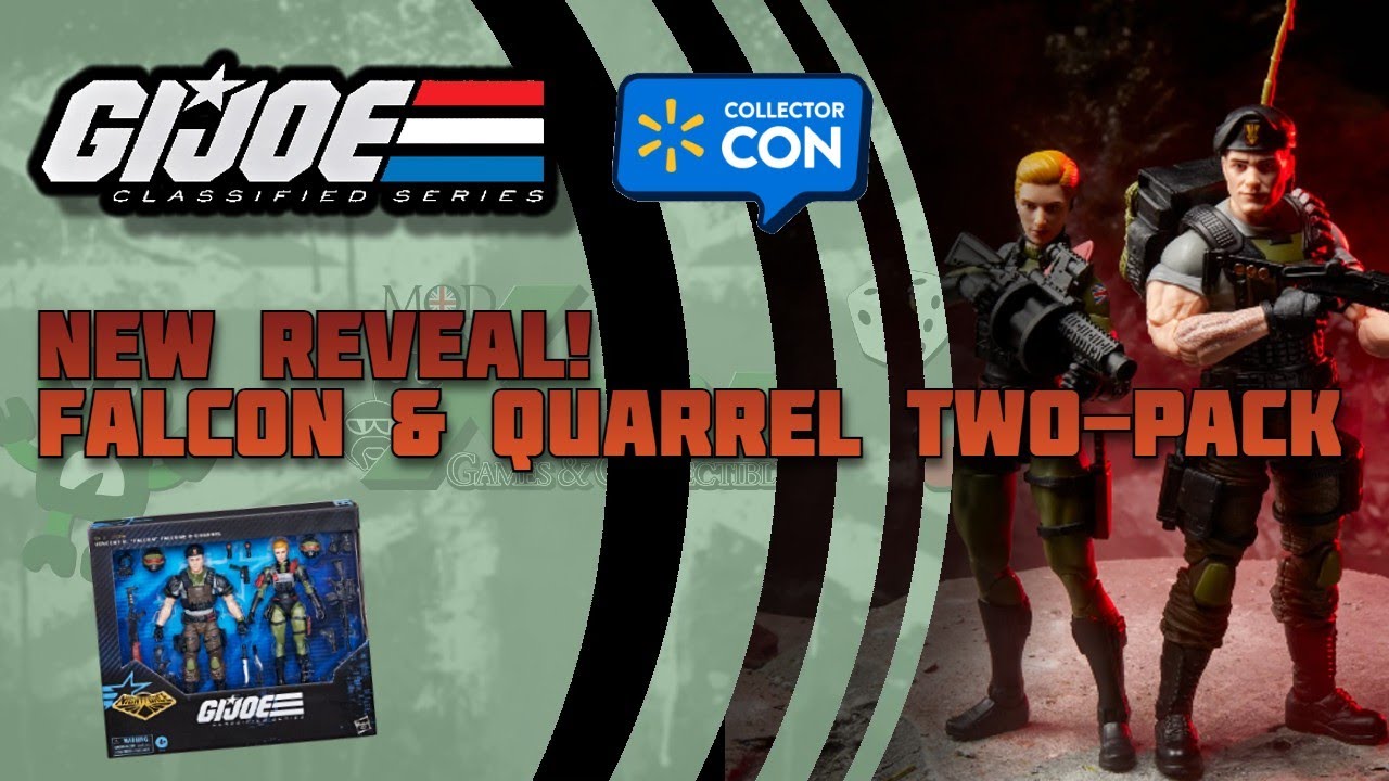 GI Joe Classified | New Falcon & Quarrel Two Pack Revealed! - YouTube