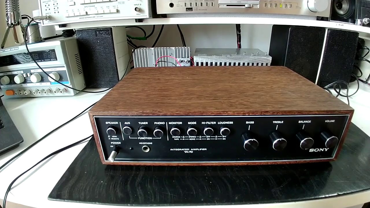 O Sony TA70, um clássico - YouTube
