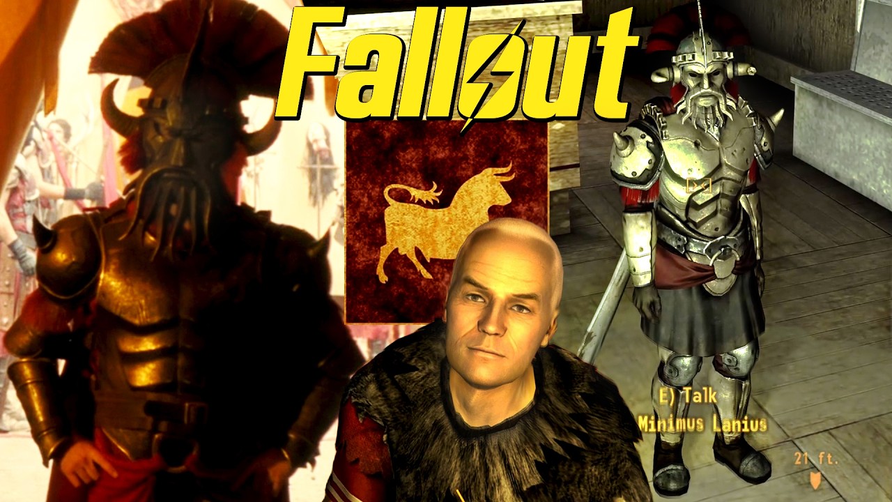 Legate Lanius In The Fallout TV Show - YouTube