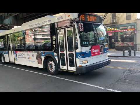 MTA NYCT bus: 2009 Orion kneeling bus compilation - YouTube