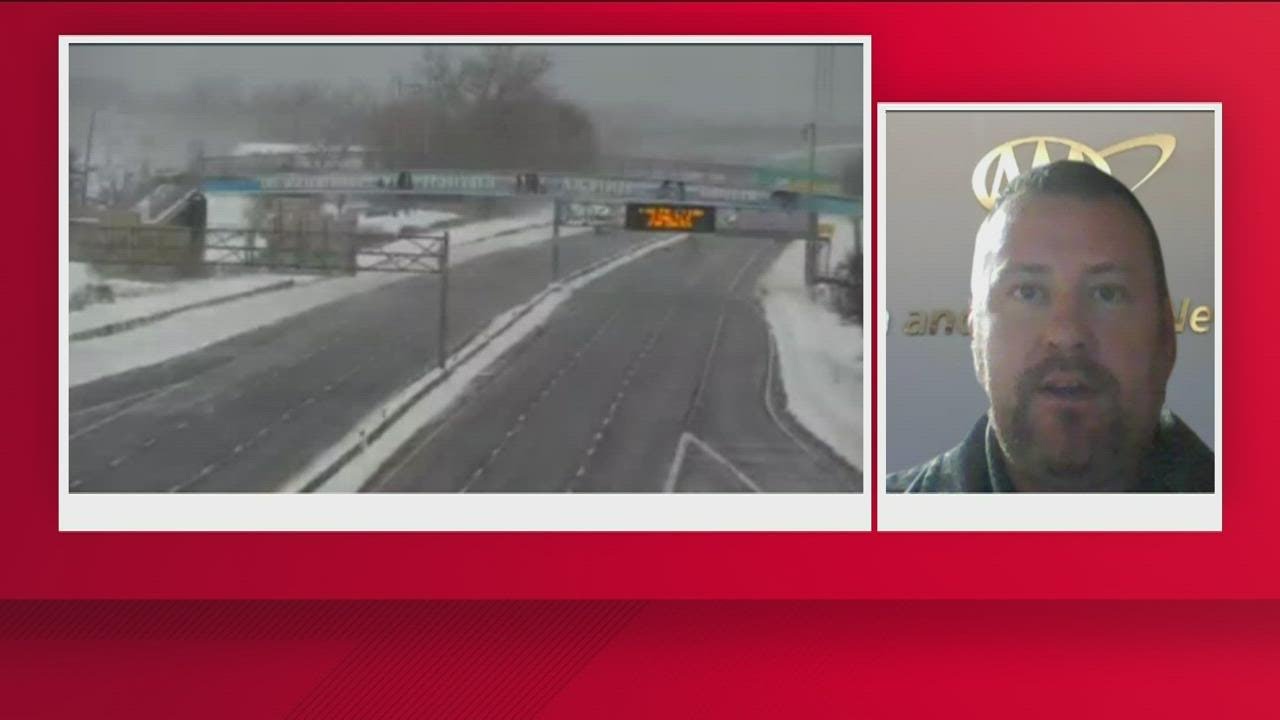 Dan Fisher, dispatch manager at AAA, provides update on conditions, response - YouTube