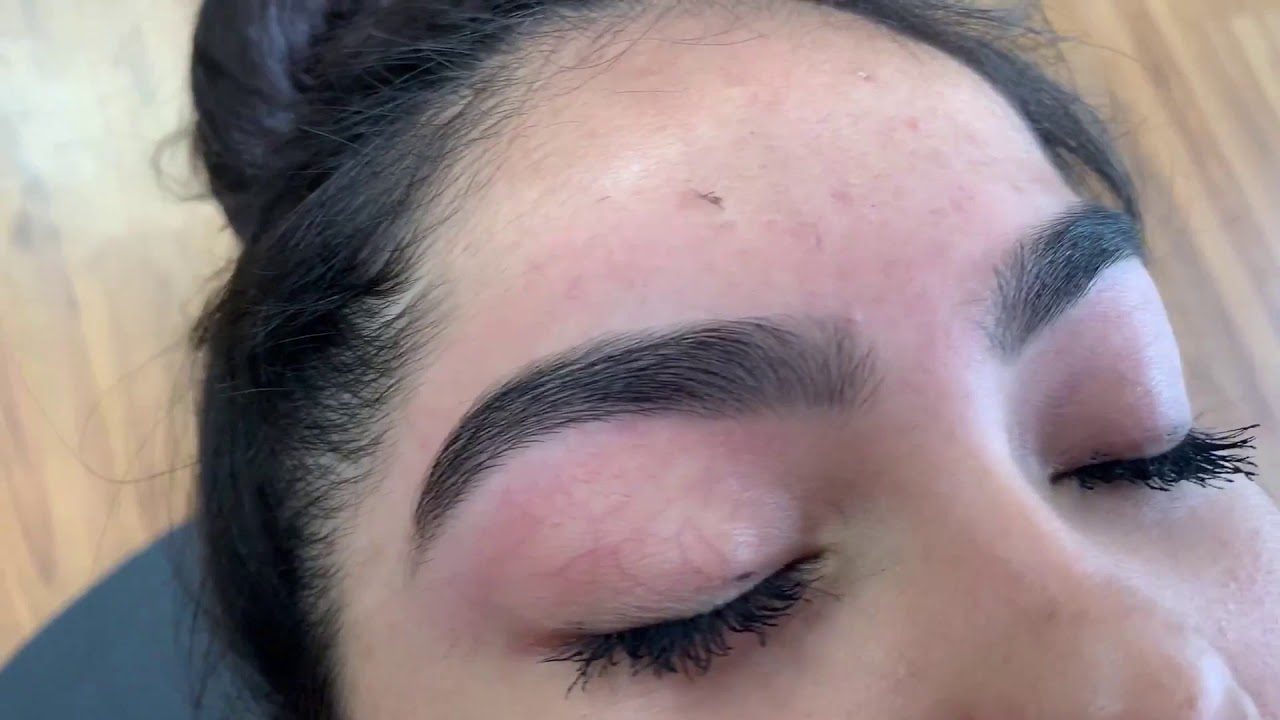 Eyebrow Threading | Before & After - YouTube