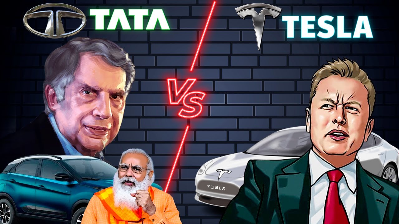 क्या भारत में TATA को टक्कर दे पाएगी Tesla ? | How TATA is making world ...