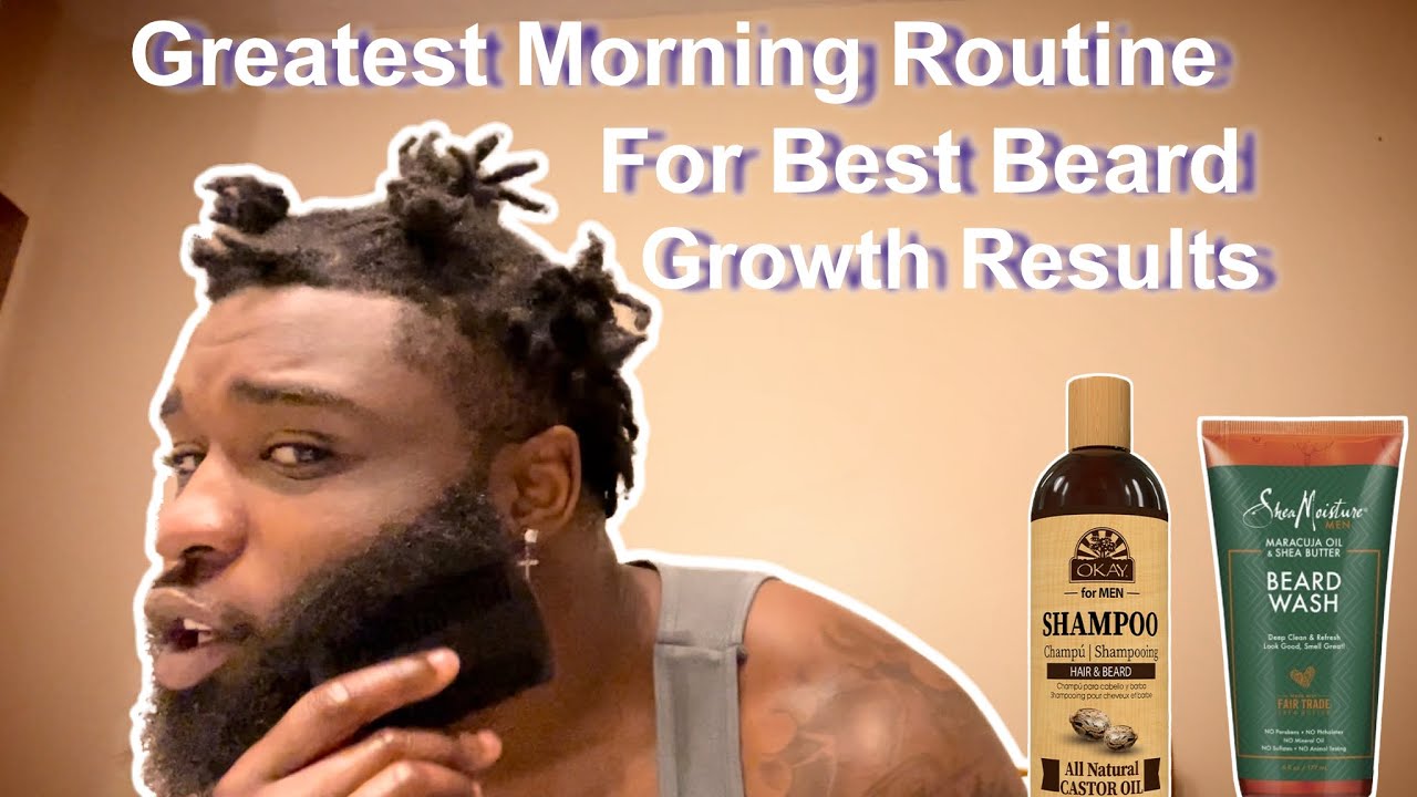 Greatest Morning Routine For Maximum Beard Growth Results ! - YouTube