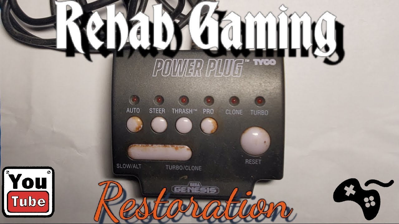 SEGA How to - Genesis Power Plug Restoration, Soda Soaked - YouTube
