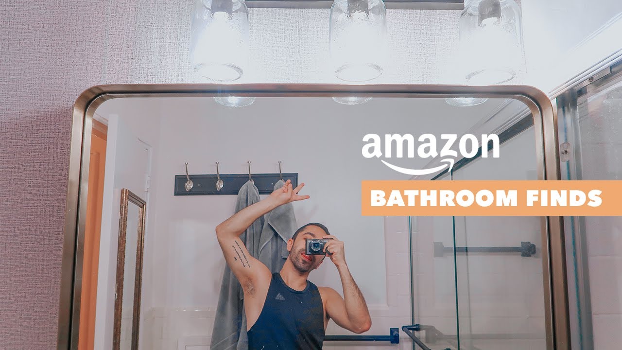 Amazon Bathroom Finds I Making Over Our Bathroom - YouTube