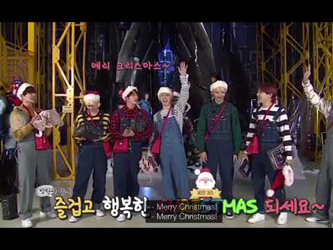 [RUN BTS] Jungkook & Jimin’s “Merry Christmas” helium version