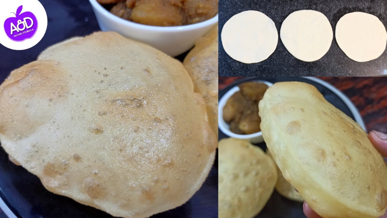 #shorts perfect round and puffy Puri । Puri recipe । perfect round ...