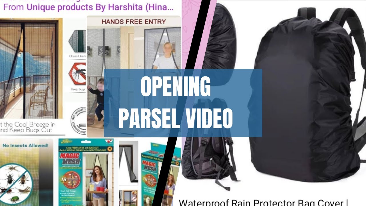 Magic mash | waterproof bag cover | opening parsel video # ...