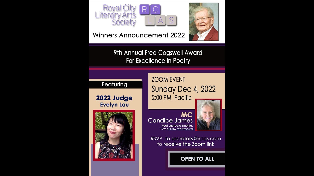 9th Fred Cogswell Awards - YouTube