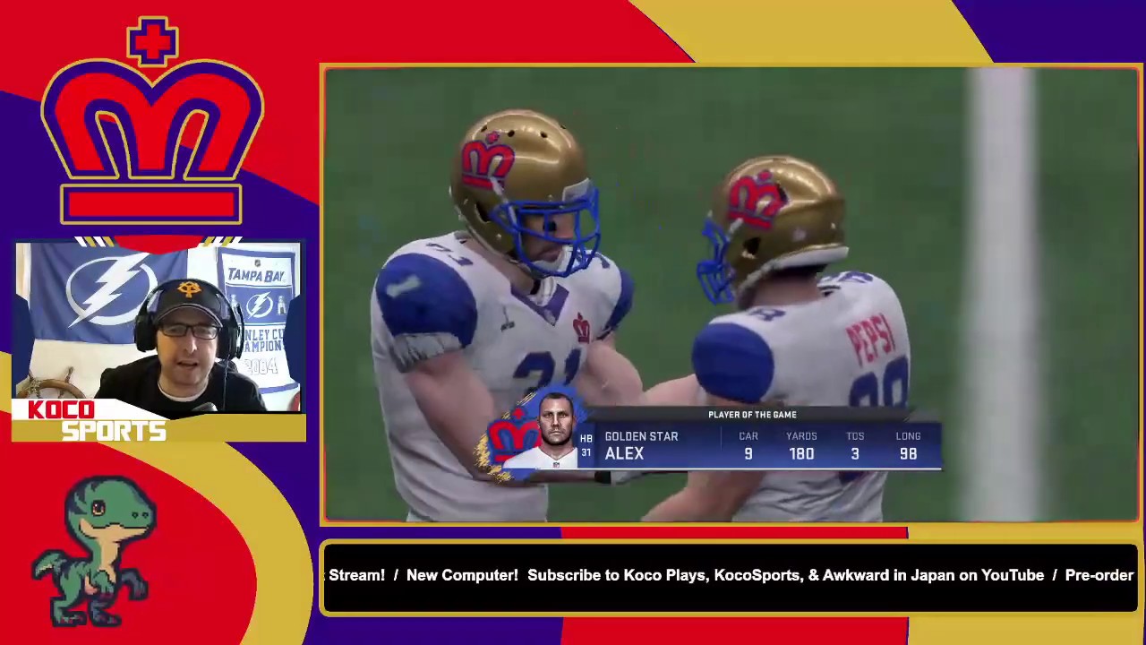 Madden NFL 20 Franchise - London Monarchs Go Undefeated and win their ...
