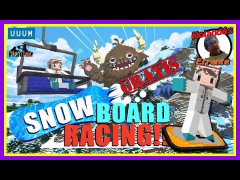 Snowboard Racing - Minecraft 1.19 - Mapa Gratis - YouTube