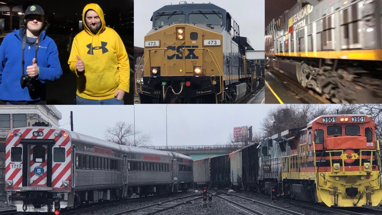 Railfaning at the Springfield terminal - YouTube