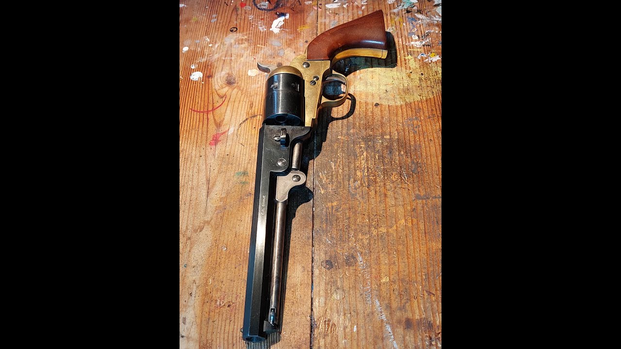 Pietta Colt 1851 Navy Disassembly Guide - YouTube