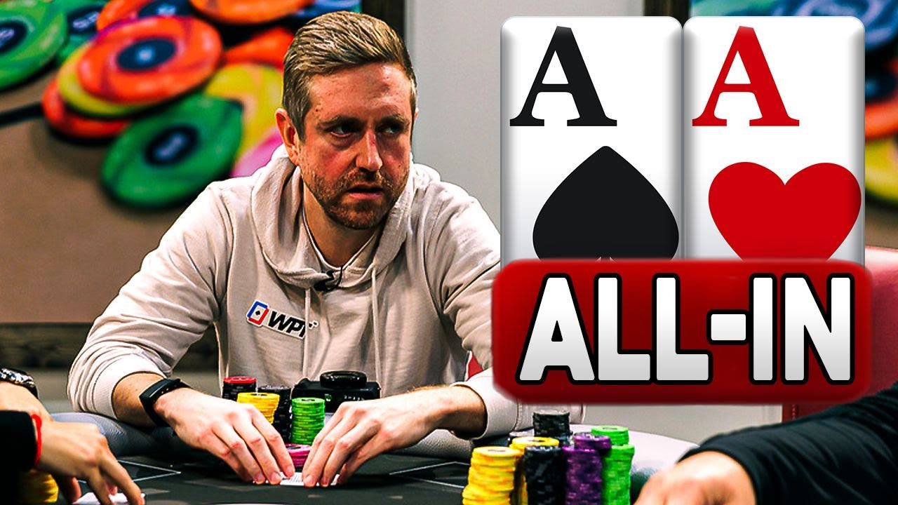 Andrew Neeme ALL-IN With POCKET ACES - YouTube