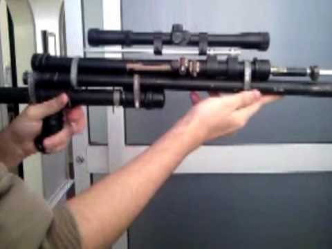 Homemade Airsoft Gun CH 300909 - YouTube