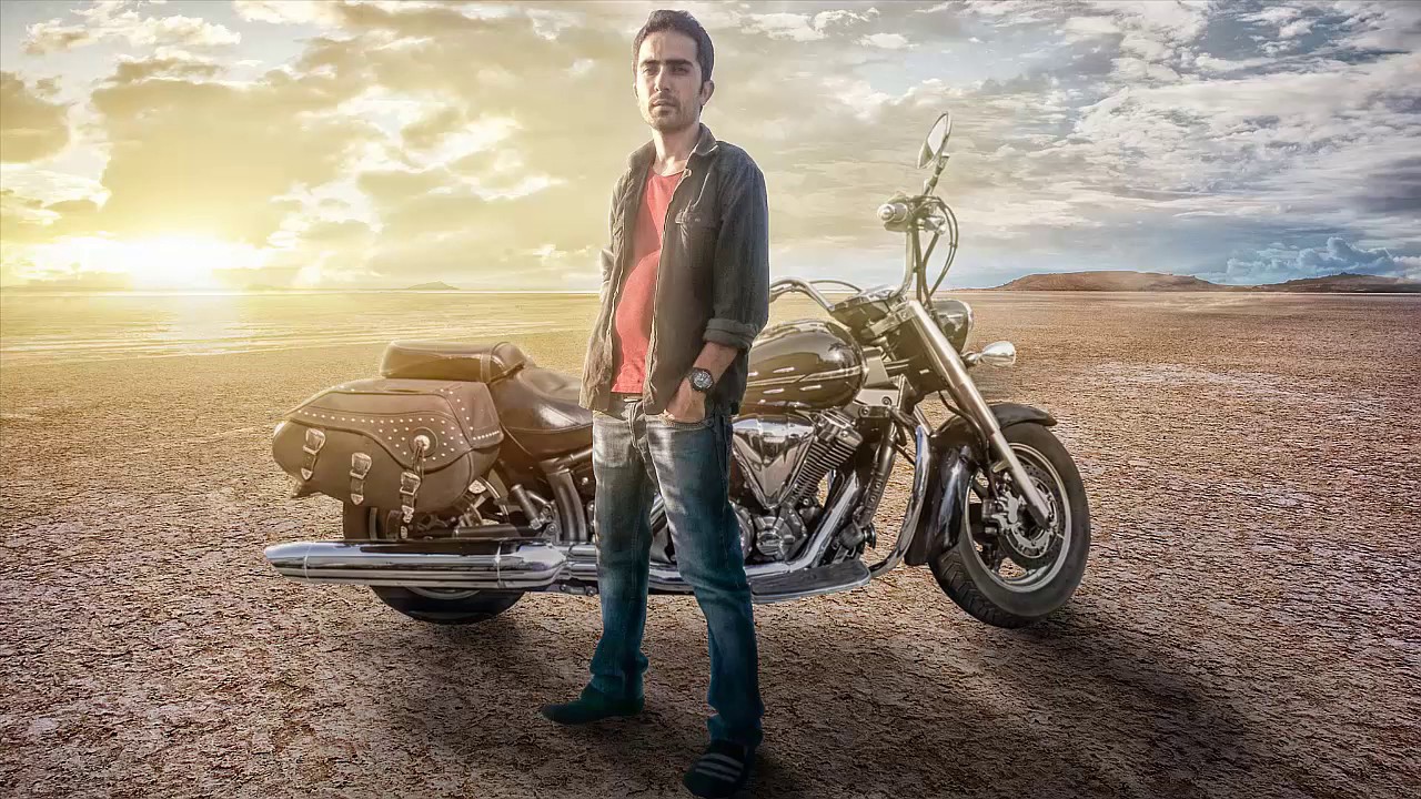 Photoshop Motorbike Sunset Effects (Photoshop Tutorial) - YouTube