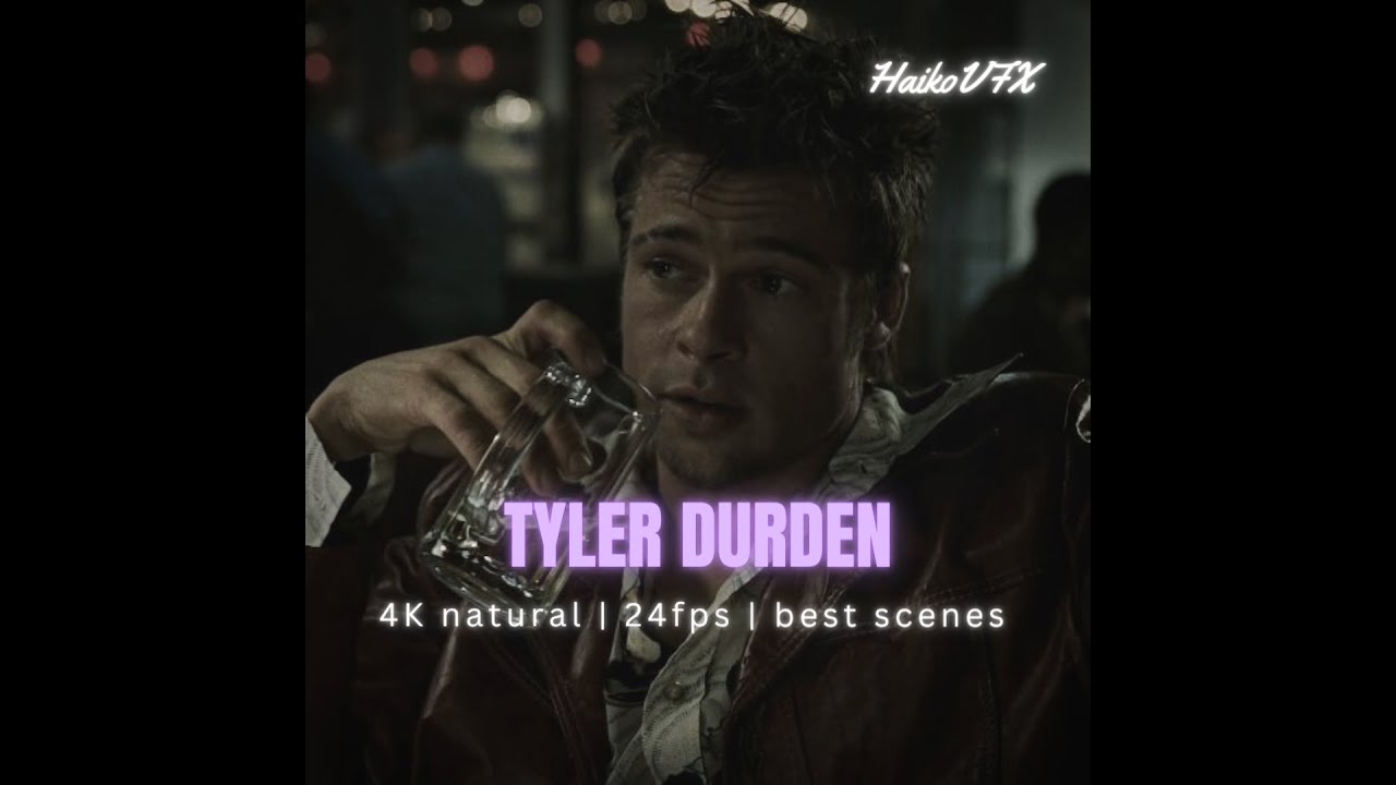 100x PREVIEW | Fight Club - Taylor Durden (4K 24fps no bg music) # ...
