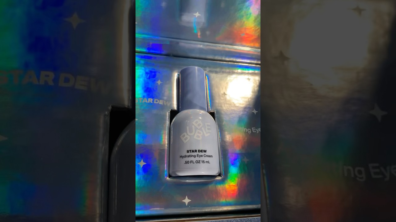 *NEW Bubble Star Dew Hydrating Eye Cream Unboxing & 10% Discount Code ...