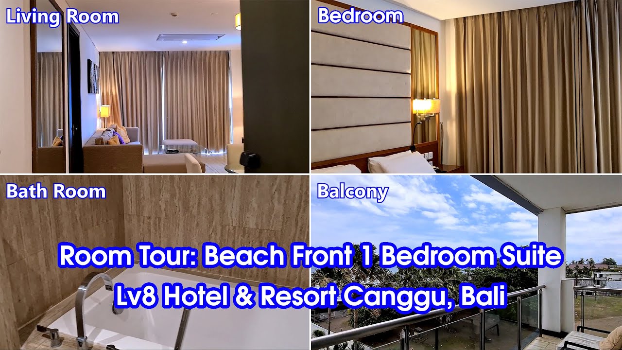Tur Kamar Lv8 Hotel & Resort Bali | Beach Front 1 Bedroom Suite | Luas ...