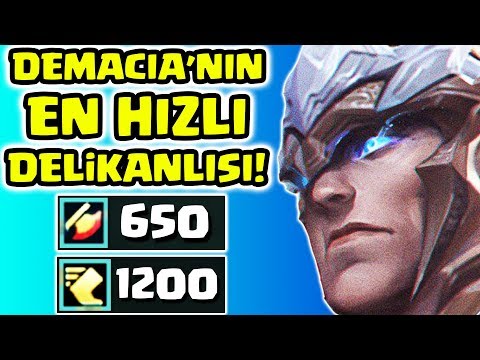 DEMACIA'NIN EN HIZLI DELİKANLISI!! 650 AD 1200 HIZ YÜCE KRAL GAREN!! | Barış Can