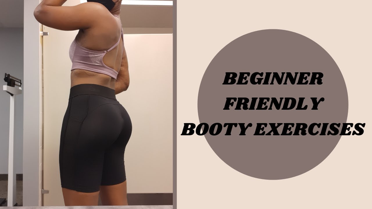 Beginner friendly booty workout | No equipment - YouTube