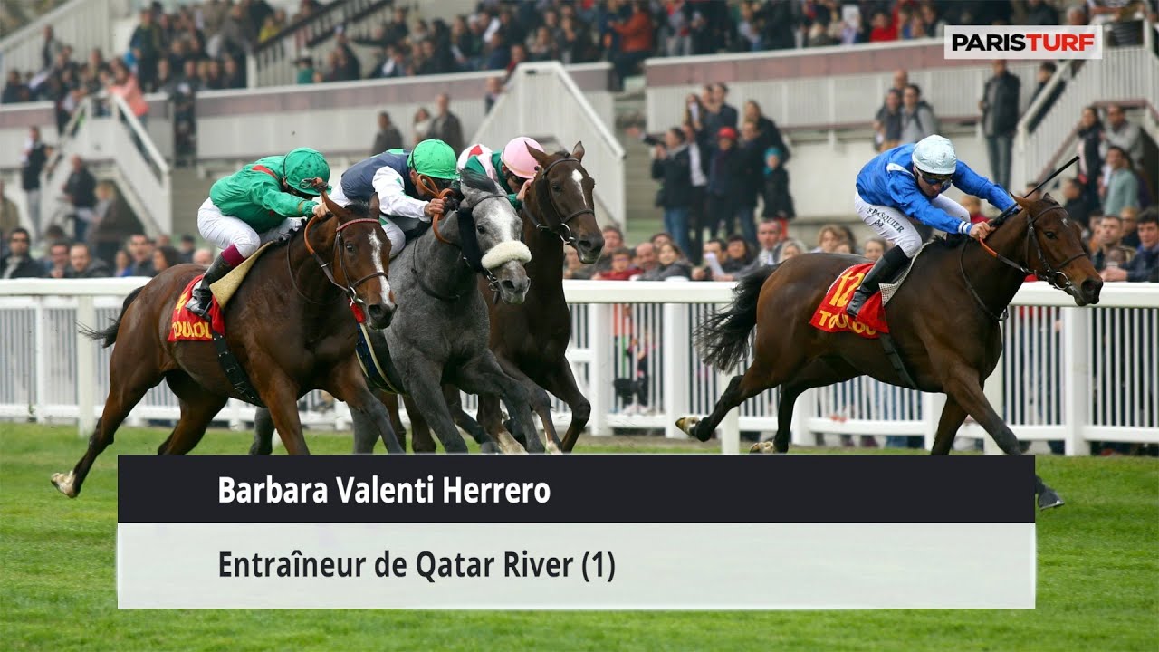 Barbara Valenti Herrero, entraîneur de Qatar River (11/11 à Toulouse ...