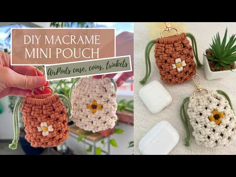 21 Easy DIY Macrame Keychain Tutorials for Beginners | Macrame for ...