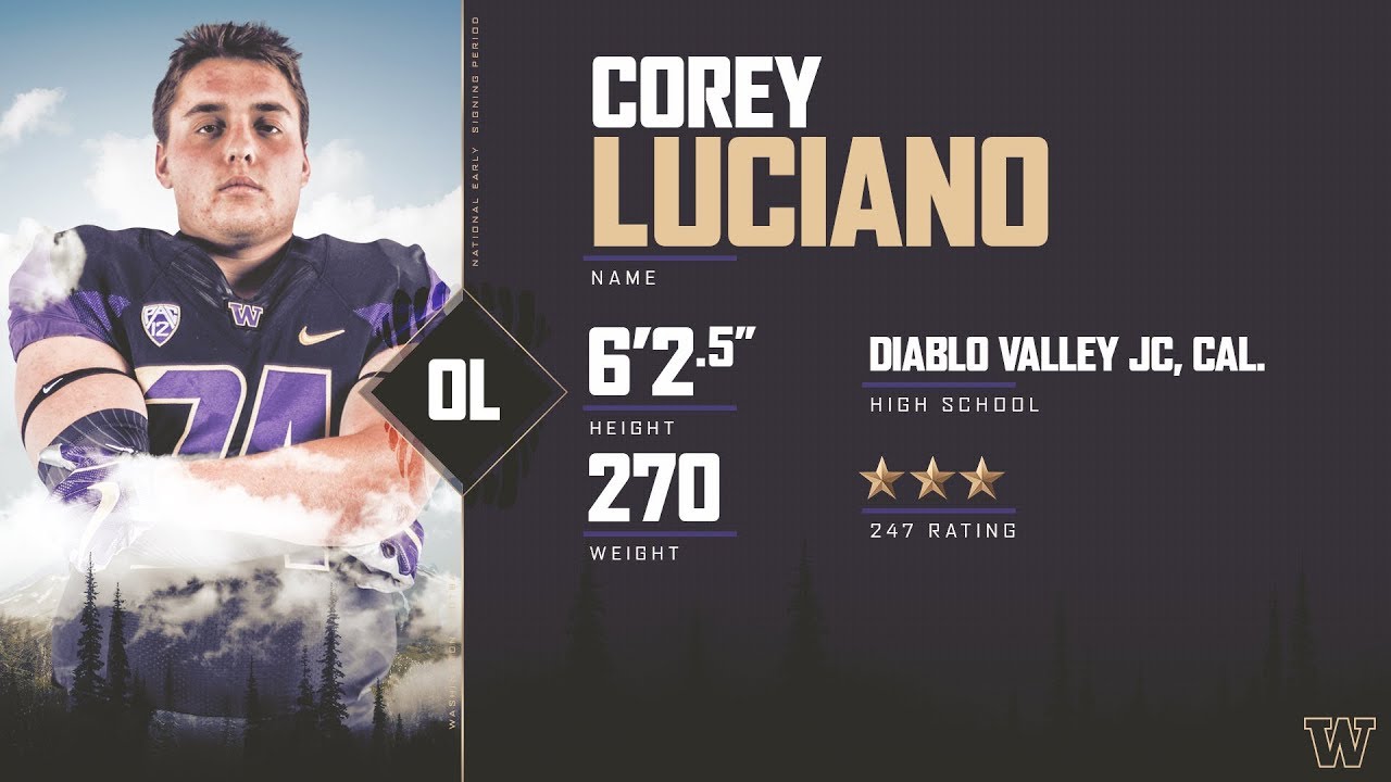 Football: Welcome Corey Luciano - YouTube