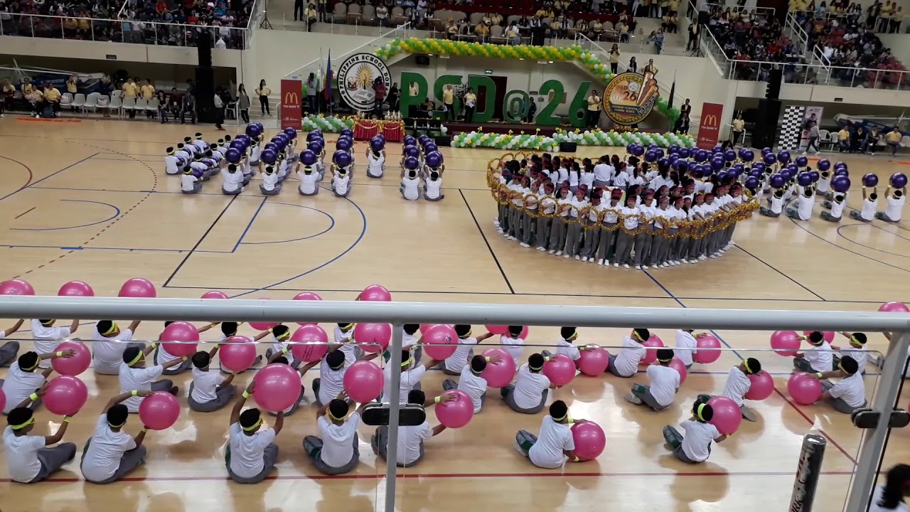 Grade 5 - Sounds of 80's | Field Demo 2018 | Philippine School Doha ...