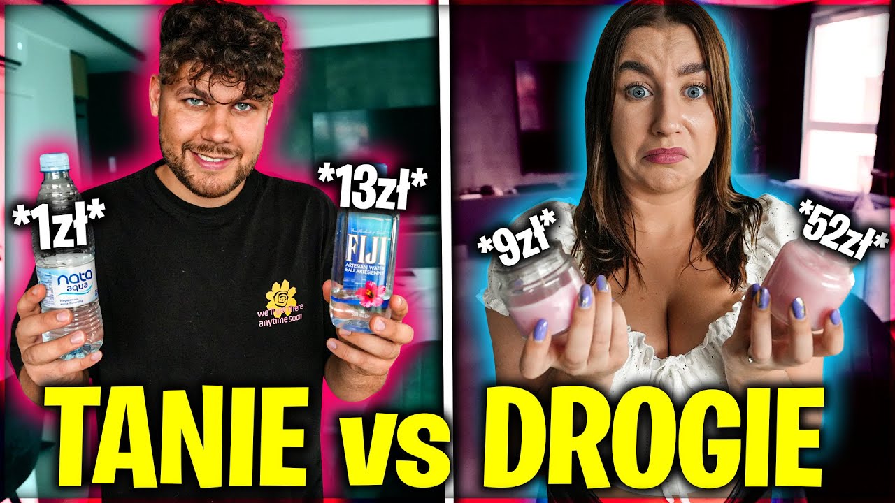 TANIE vs DROGIE PRODUKTY! - YouTube