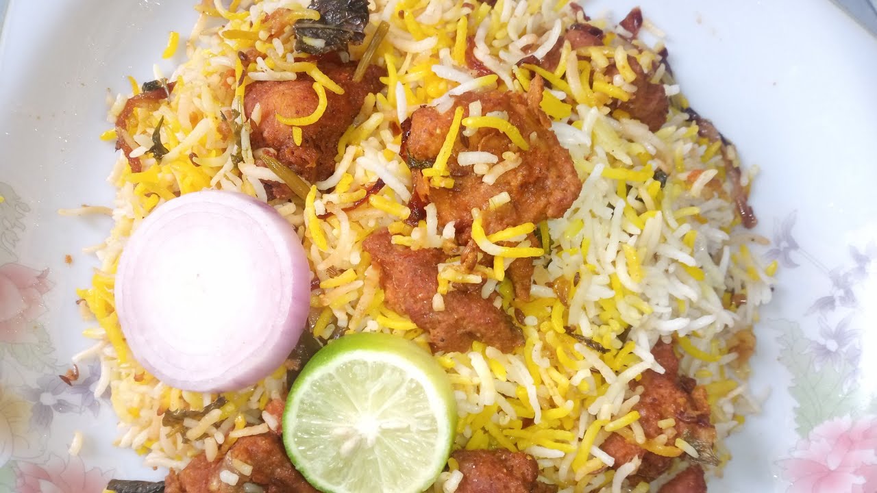 రెస్టారెంట్ స్టైల్ చికెన్ 65 బిర్యాని|| Boneless chicken 65 biryani ...