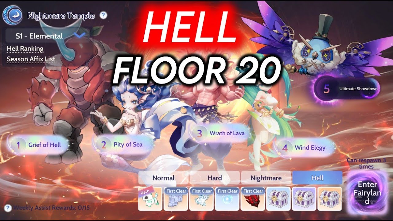 Ragnarok Origin - Nightmare Temple Floor 20 : ) - YouTube