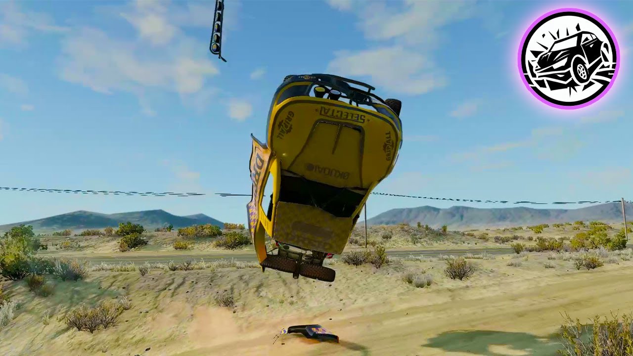 FROM SPEED TO SCRAP │ Jaw-Dropping Car Velocity and Collisions - BeamNG ...