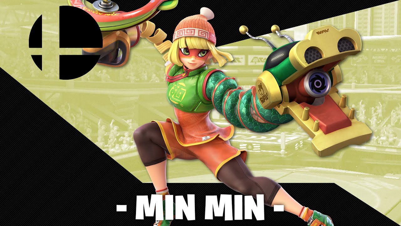 Conhecendo MIN MIN de Arms | Super Smash Bros. Ultimate - YouTube