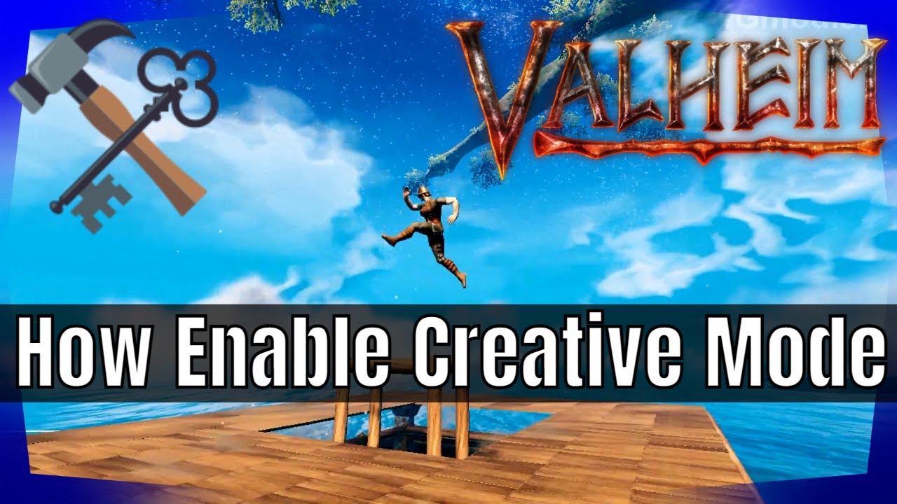 Valheim Free Build! - How to turn on Creative Mode in Valheim - YouTube