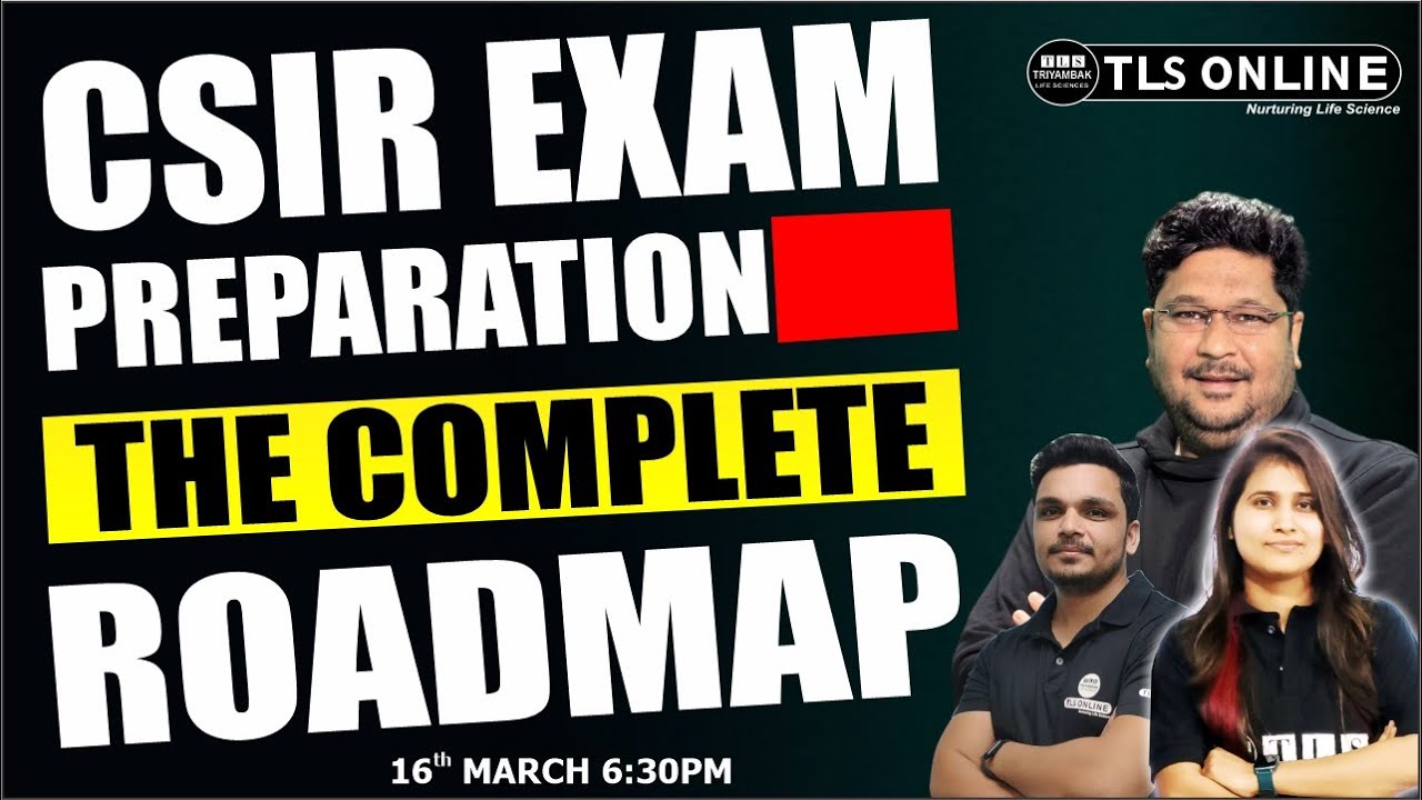 CSIR EXAM PREPARATION 2025 | COMPLETE ROADMAP I COMPLETE GUIDE I # ...