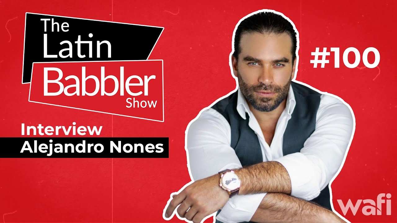 Interview with Telenovela and Netflix Actor Alejandro Nones - YouTube