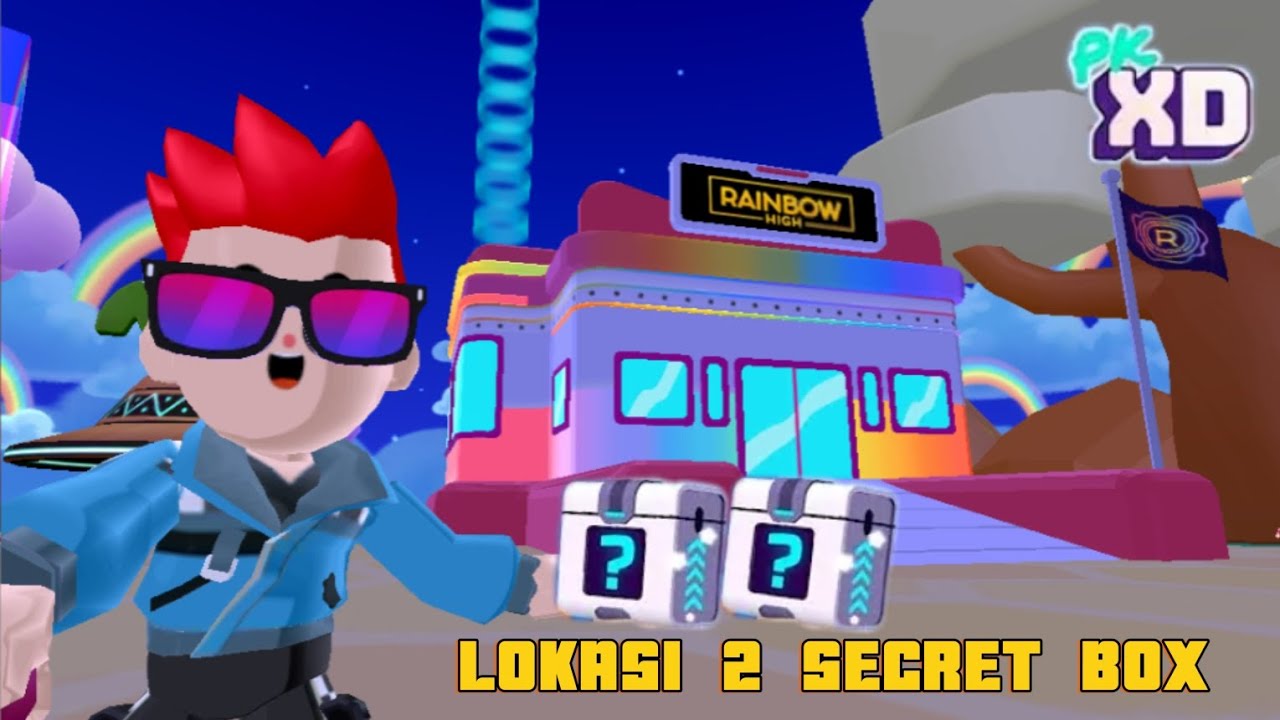 Lokasi 2 Secret Box Terbaru Musim Rainbow 2025 PK XD!!! - YouTube