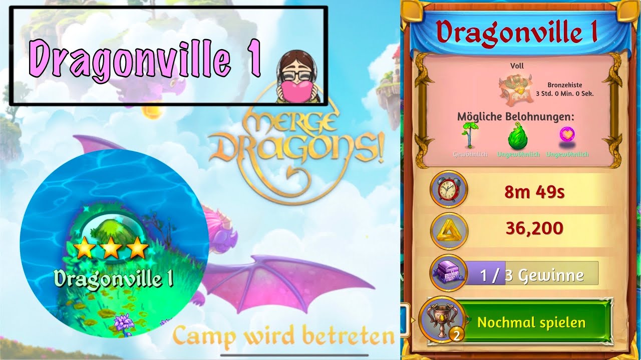 Merge Dragons! - Dragonville 1 - Gameplay - YouTube