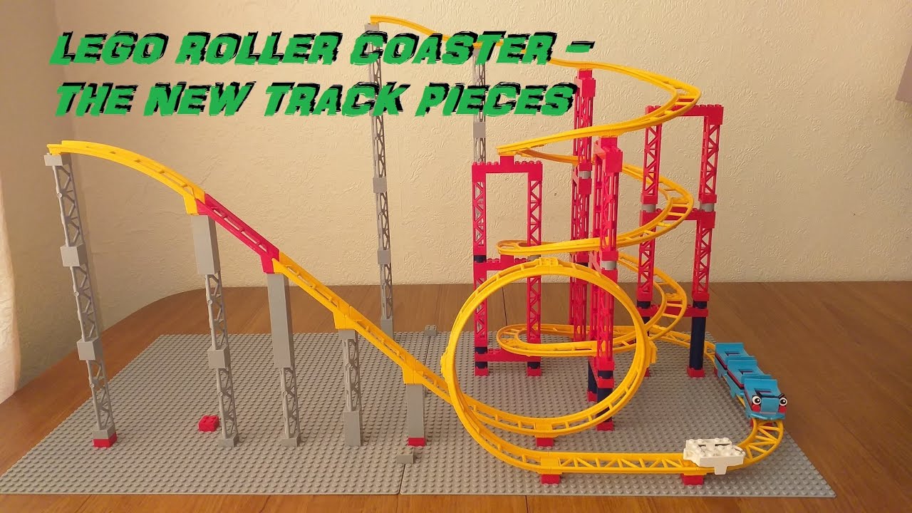 LEGO ROLLER COASTER - NEW TRACK PIECES - YouTube