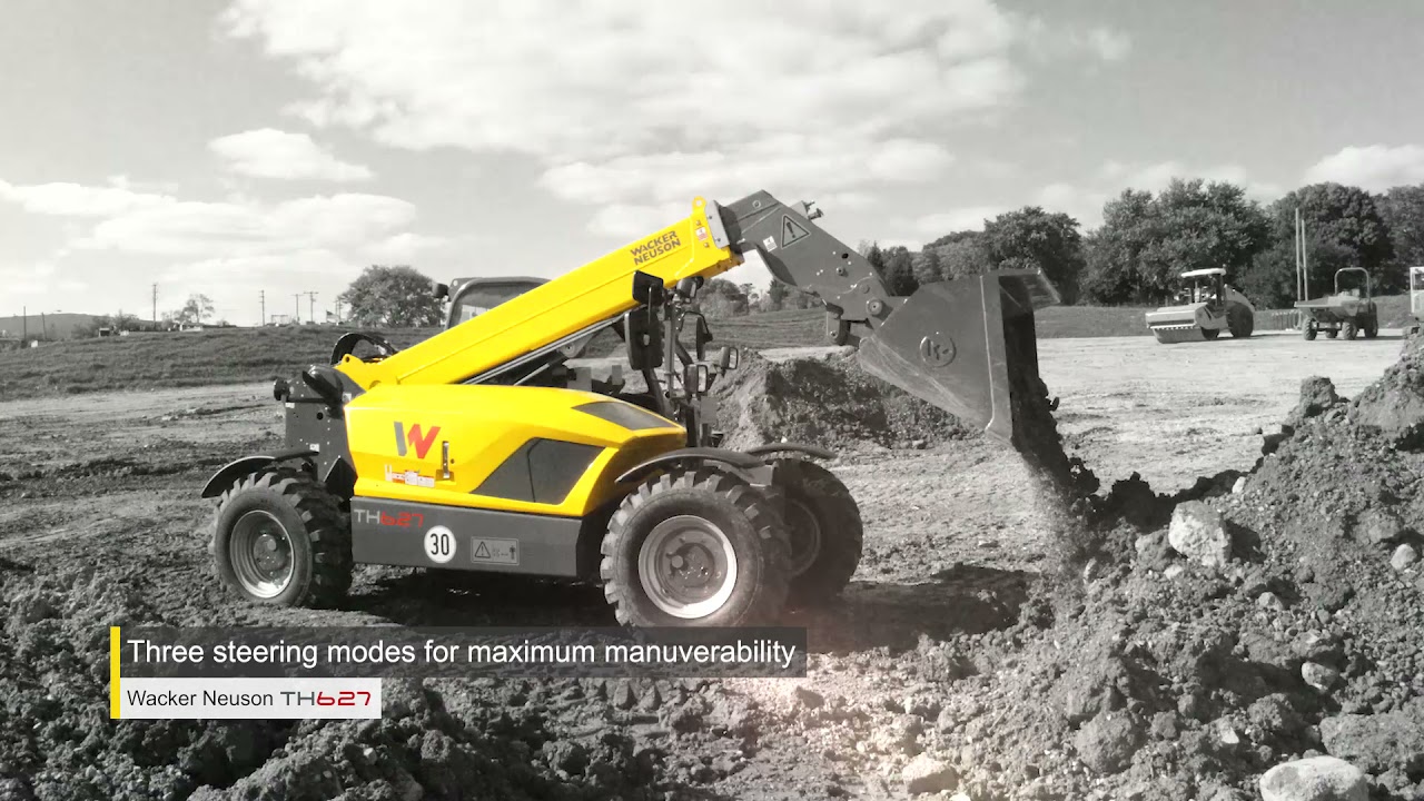 Wacker Neuson TH627 - YouTube